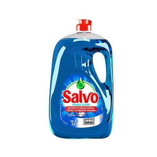Item No.12008 SALVO DISH LIQ POWER BLUE 6/2.6 Lts – International ...