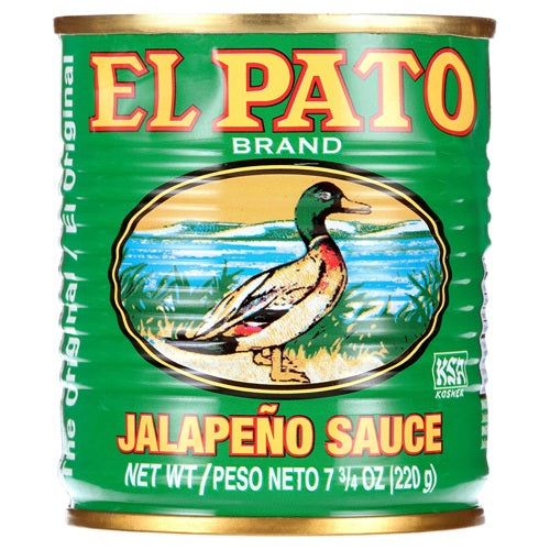 Item No.19032 EL PATO JALAPENO SAUCE (GREEN) 24/7.75oz – International ...