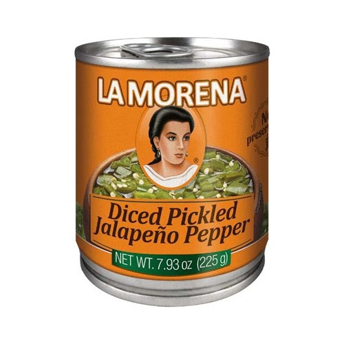 Item No.29565 LA MORENA DICED JALAPENO PEPPERS 24/7.93oz ...