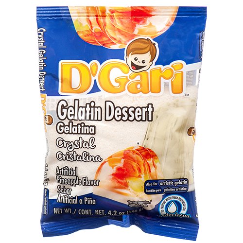 Item No.31761 D'GARI WATER GELATIN CRYSTAL 24/4.2oz – International ...