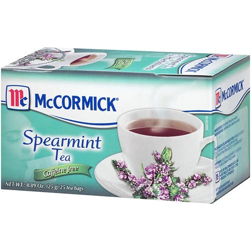 Item No.33223 MCCORMICK TEA SPEARMINT / HIERBABUENA 6/25ct ...