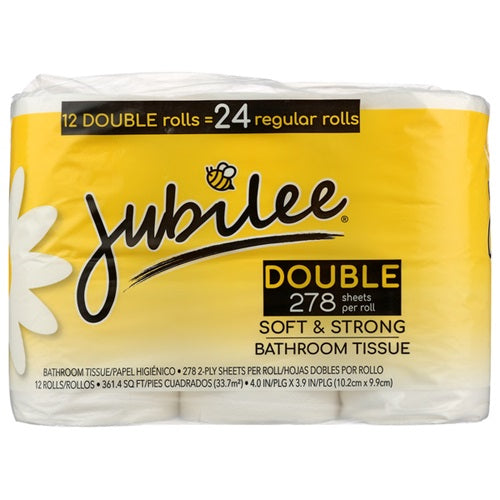 Item No.41190 JUBILEE TOILET PAPER 4/12ct – International Distributors
