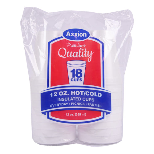 Item No.44653 AXXION FOAM CUPS 12oz 18/18ct – International Distributors