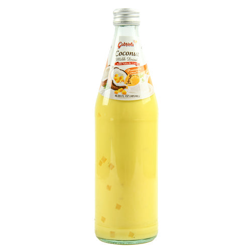 Item No.50334 GABRIELA CCNUT MLK W/ NATA DE COCO PINEAP 12/485ml + CRV – International Distributors