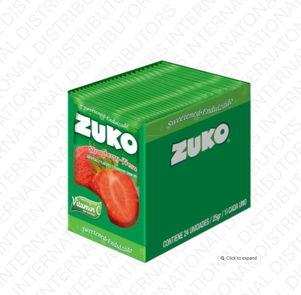 Item No.33137 ZUKO IND PK STRAWBERRY 4/24/0.9oz – International ...