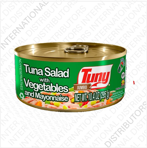Item No.30095 TUNY JUMBO TUNA W/ VEGETABLES & MAYO 24/10.4oz ...