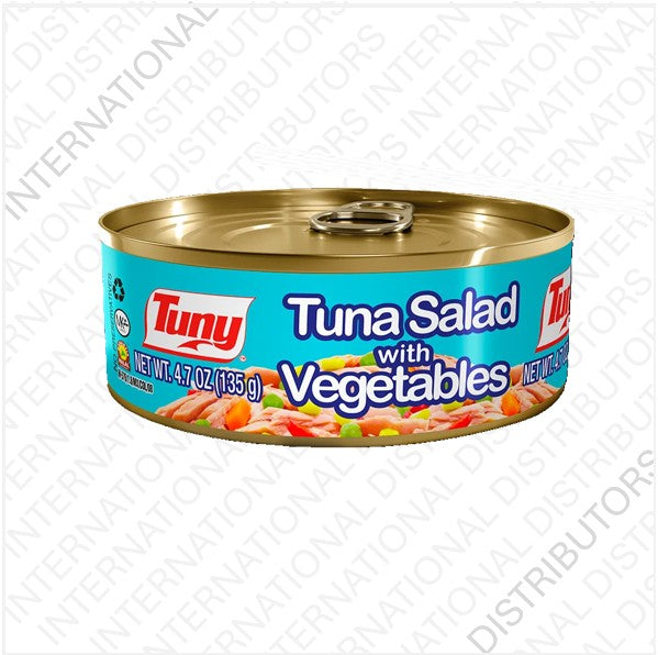 Item No.30092 TUNY TUNA W/ VEGETABLES 24/4.75oz – International ...