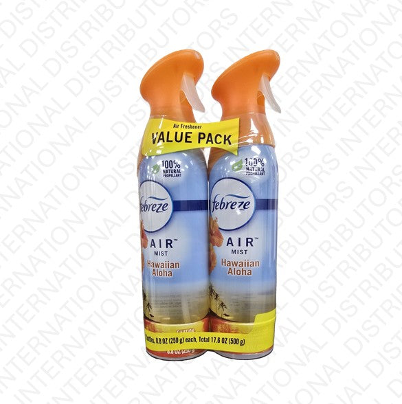 Item No.10035 FEBREZE AIR FRESHENER HAWAIIAN ALOHA 6/8.8oz ...