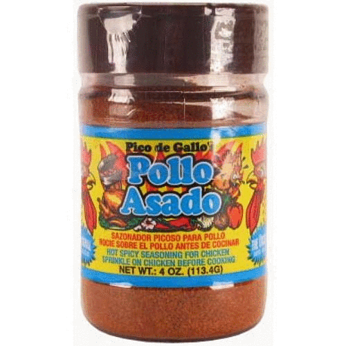Item No.36370 P.D.G. POLLO ASADO SEASONING JAR 12/4oz – International ...