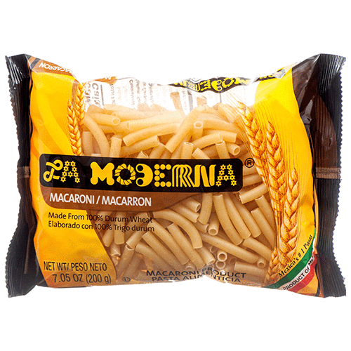 LA MODERNA PASTA MACARONI 20/7oz (SKU #29591) – International Distributors