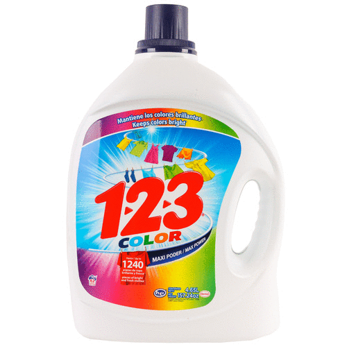 123 DET LIQUID COLOR 4/4.65 lt (SKU #10068) – International Distributors